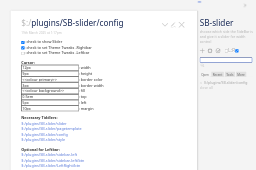 SB-slider — choose which side the SideBar is and give it a slider for ...